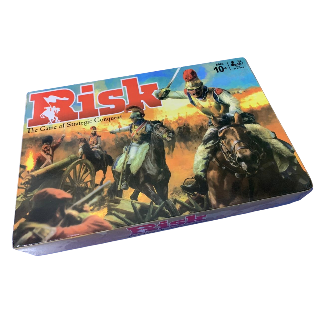 Risk Jogo de Tabuleiro Mapa 78cm com 40 Canhões 60 Cavaleiros 200 ...
