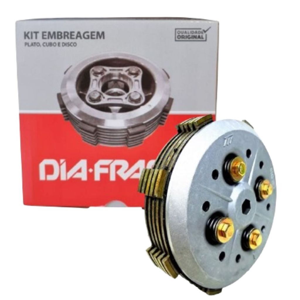 Kit Embreagem Completo Honda CG 125 Titan/ CG 125 Fan - DiaFrag DKE-00100 | Shopee Brasil