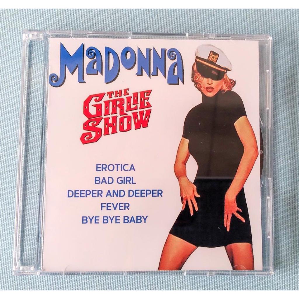 mini cd fan made madonna, the girlie show - handmade | Shopee Brasil