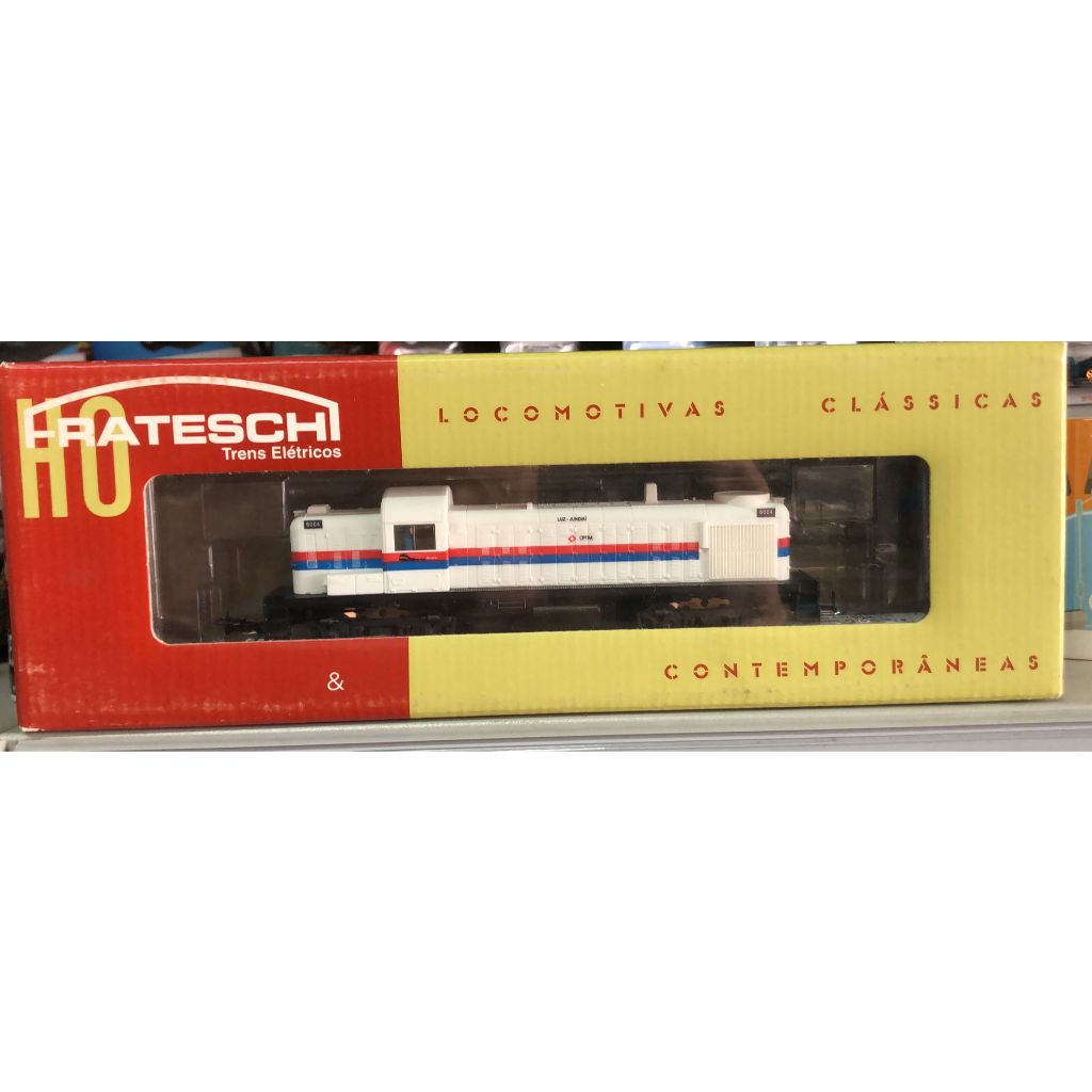 LOCOMOTIVA RS3 CPTM BRANCA 3086 FRATESCHI | Shopee Brasil
