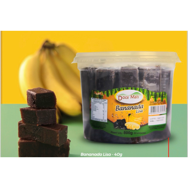 Doce de banana Lisa | Shopee Brasil