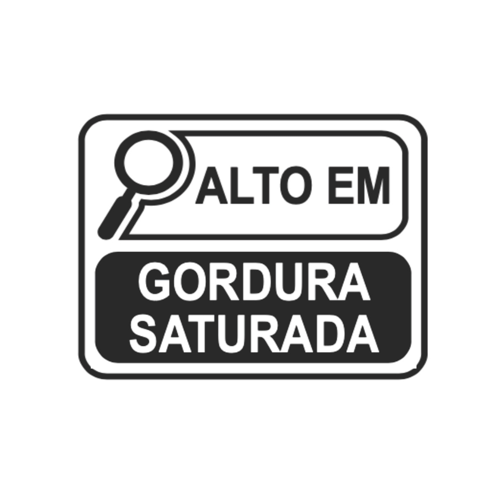 50 Etiqueta Adesiva Alto Em Açúcar Gordura Saturada Sódio | Shopee Brasil