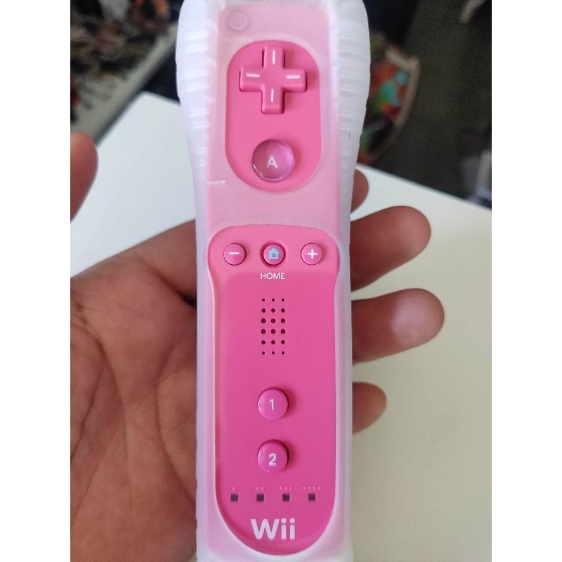 controle Nintendo Wii rosa original | Shopee Brasil
