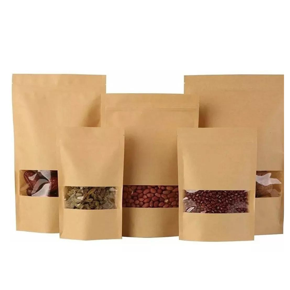 Saco Zip Lock Kraft Visor Stand Up Pouch 50 unidades Fosco | Shopee Brasil Saco Zip Lock Kraft Visor Stand Up Pouch 50 unidades Fosco | Shopee Brasil