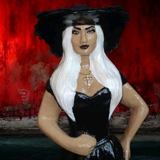 Imagem de Cacurucaia / Tata Mulambo / Pomba Gira velha Estátua de 30cm ...