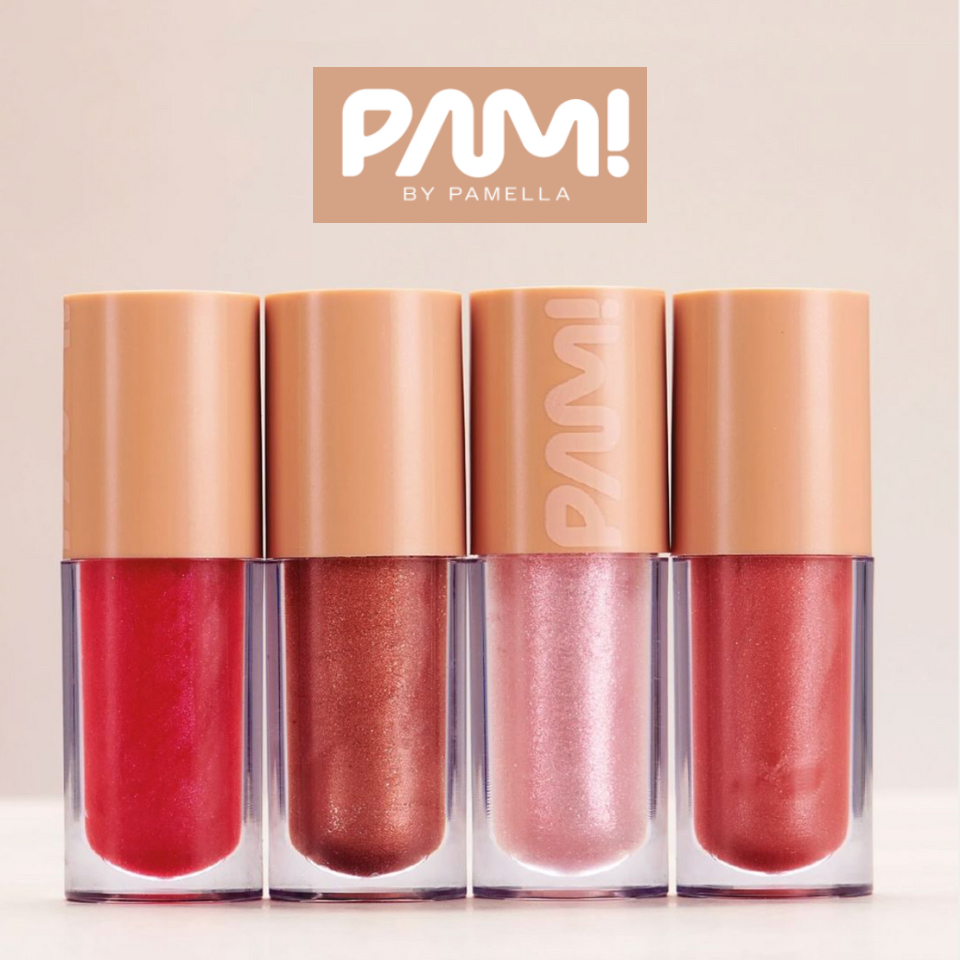 Gloss Labial Com Brilho Ultra Vinílico PAM! BY PAMELLA | Shopee Brasil