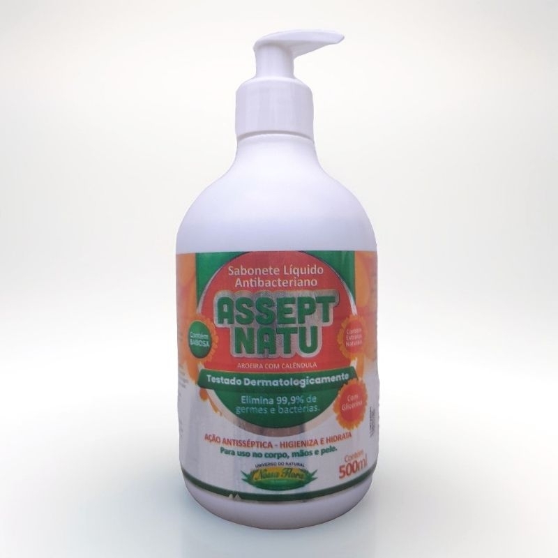 sabonete Líquido Assept natu Antibacterianano 500ml nossa flora ...