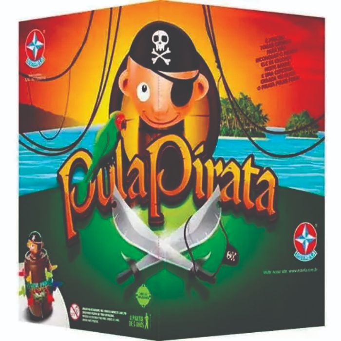 Jogo Pula Pirata Estrela Com Realidade Aumentada - Original | Shopee Brasil
