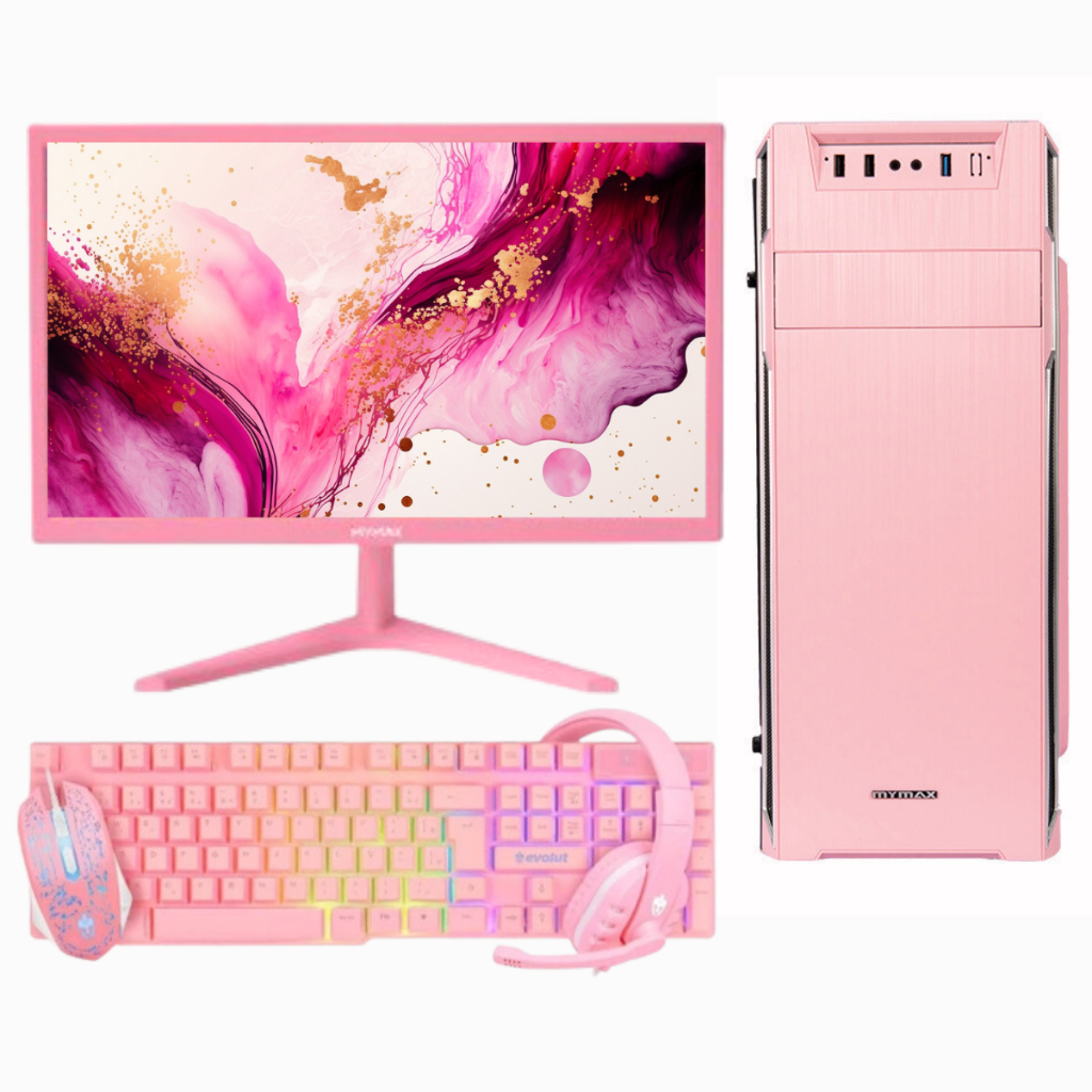 Pc Gamer Completo i7 3°, 32Gb + SSD 480Gb, GTX550TI + Monitor Rosa 21,5 ...