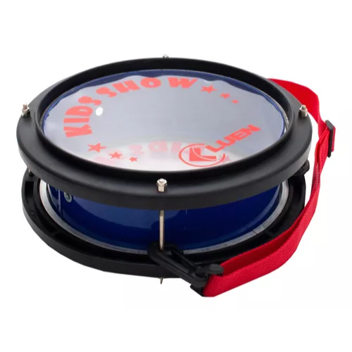 Tarol Infantil Luen Kids 8x08 Azul + Baquetas | Shopee Brasil