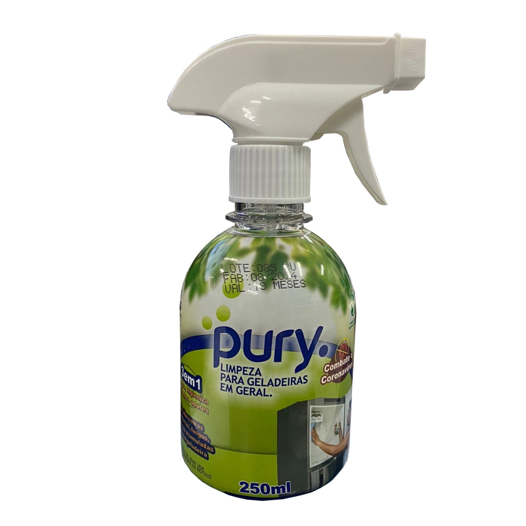 Air Pury Limpeza Geral Higienização Geladeira Freezer 250 Ml | Shopee ...