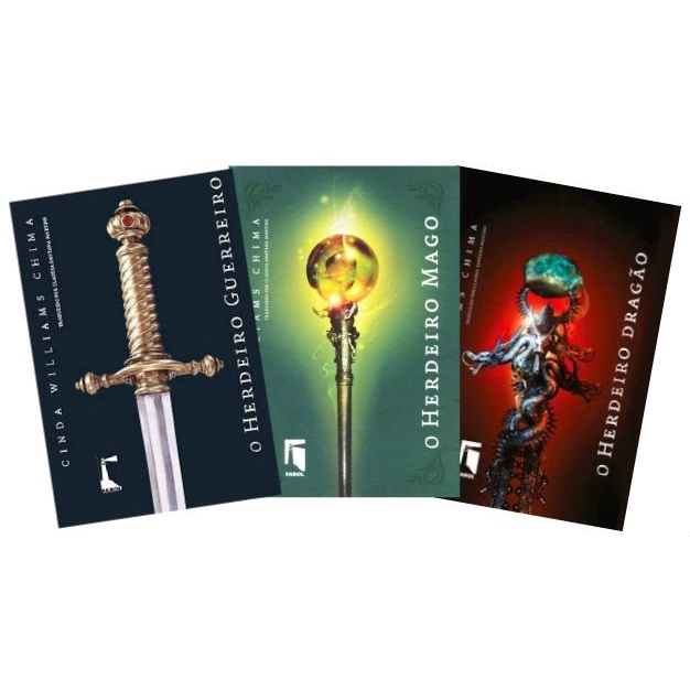 Livros Cinda Williams Chima - Trilogia As Crônicas do Herdeiro | Shopee ...