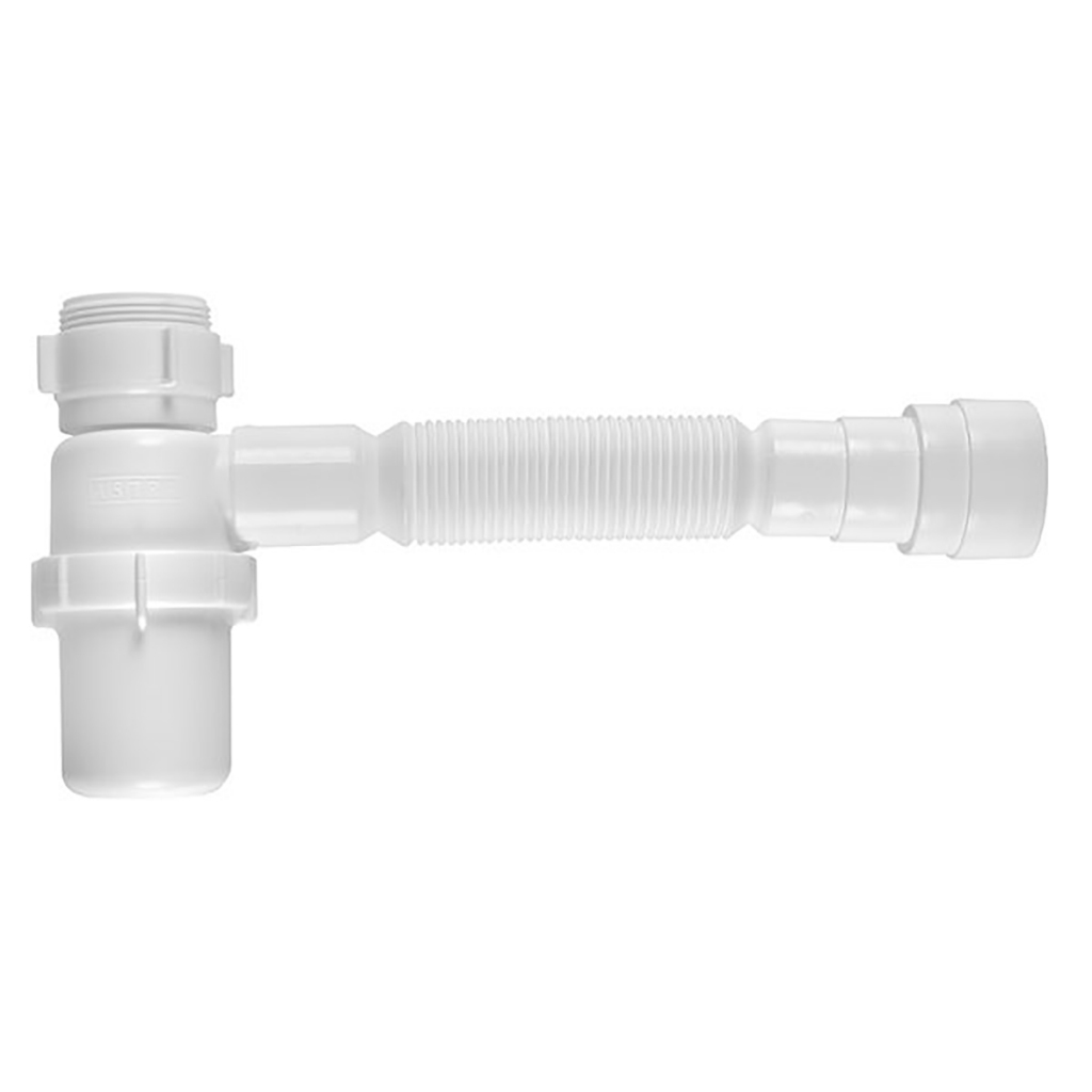 Sifão Universal Sanfonado Astra com Copo para Banheiro | Shopee Brasil