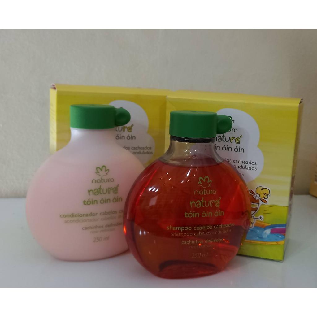 Kit Natura Nature Toin Oin Oin Shampoo + Condicionador Cacheados ...