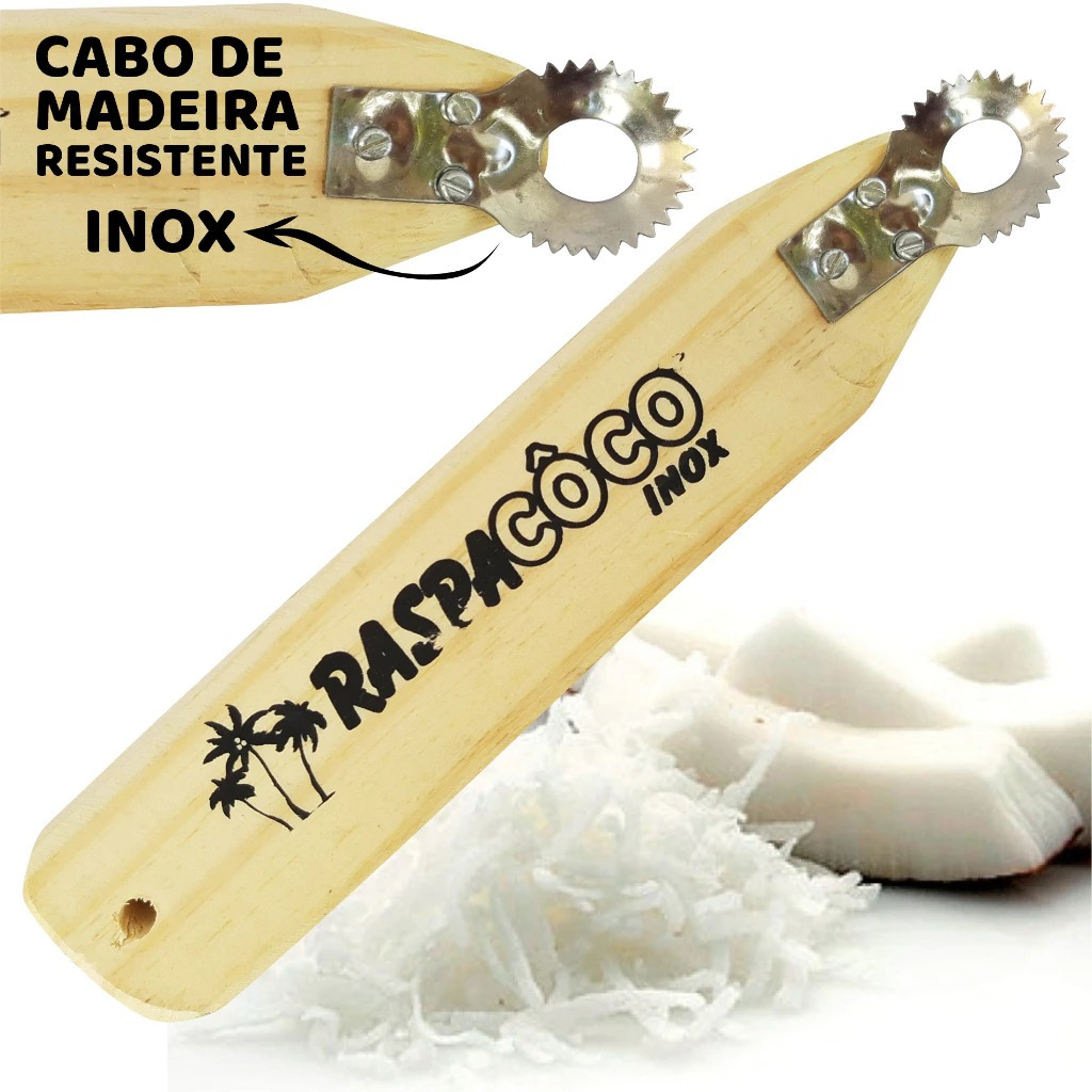 Raspa Coco Grande Raspa Coco Manual 1 un Grande Cabo de Madeira ...