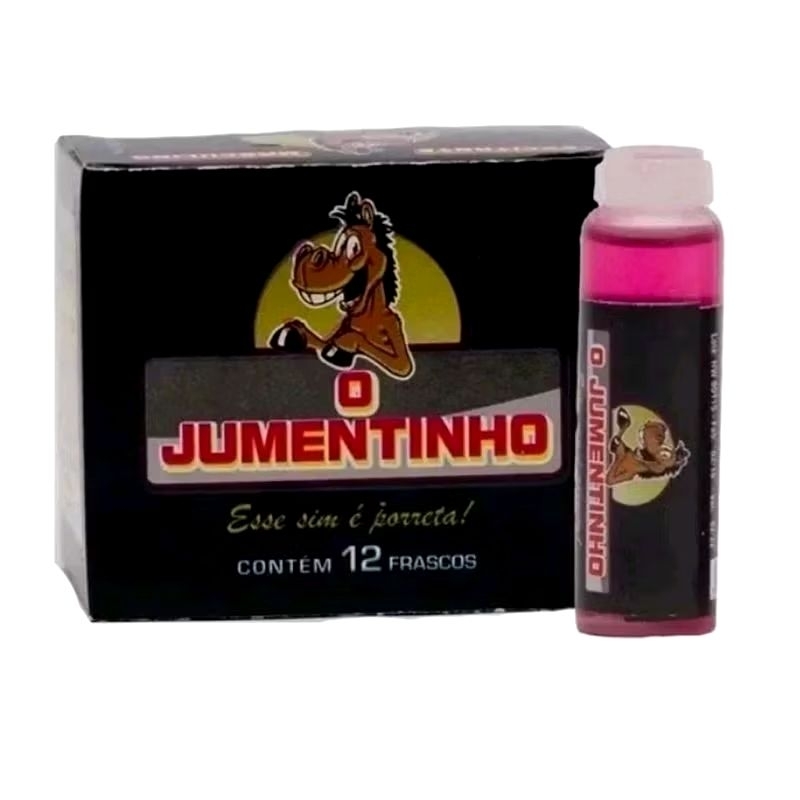 Jumentinho Ampola Poderoso Estimulante Masculino 10ml | Shopee Brasil