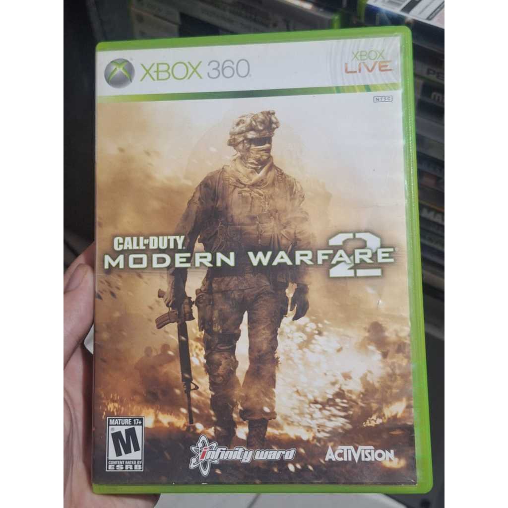 Call Of Duty MW2 modern warfare 2 xbox 360 midia fisica cd original ...