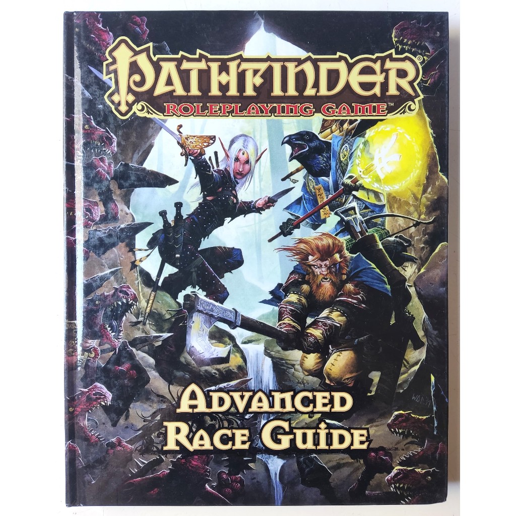 Pathfinder - Advanced Race Guide 1ed - Livro De Rpg | Shopee Brasil