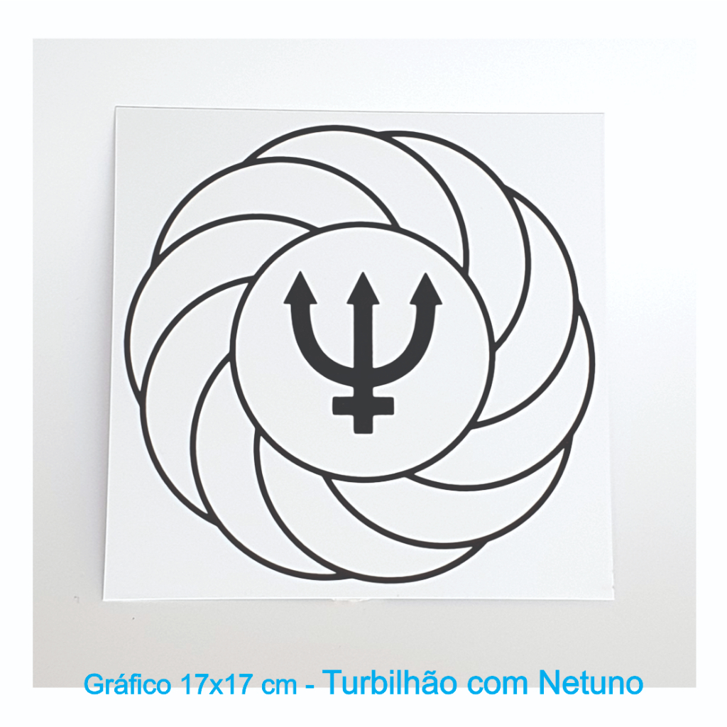 Gráfico Radiestesia Radiônica 17x17 cm - TURBILHÃO com NETUNO | Shopee ...