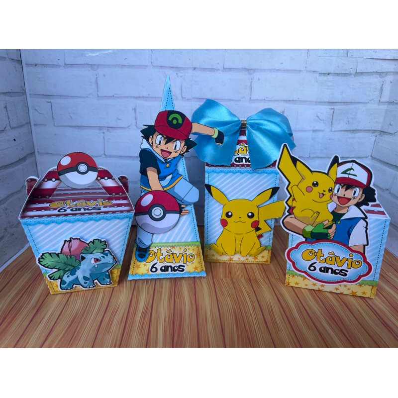 Kit personalizado Pokémon | Shopee Brasil