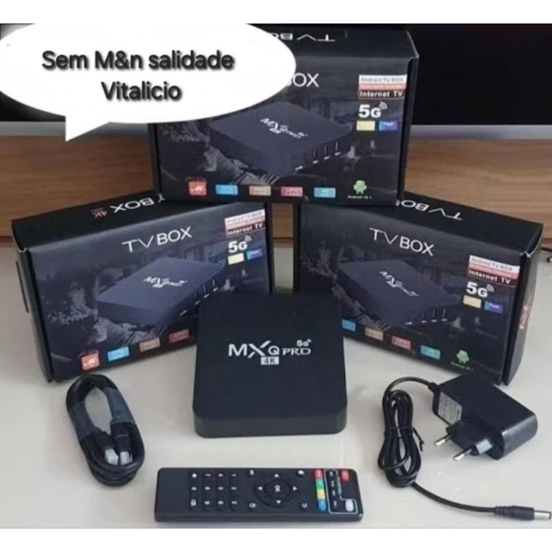 Conversor Android TV Smart Box MXPro CDN Open | Shopee Brasil