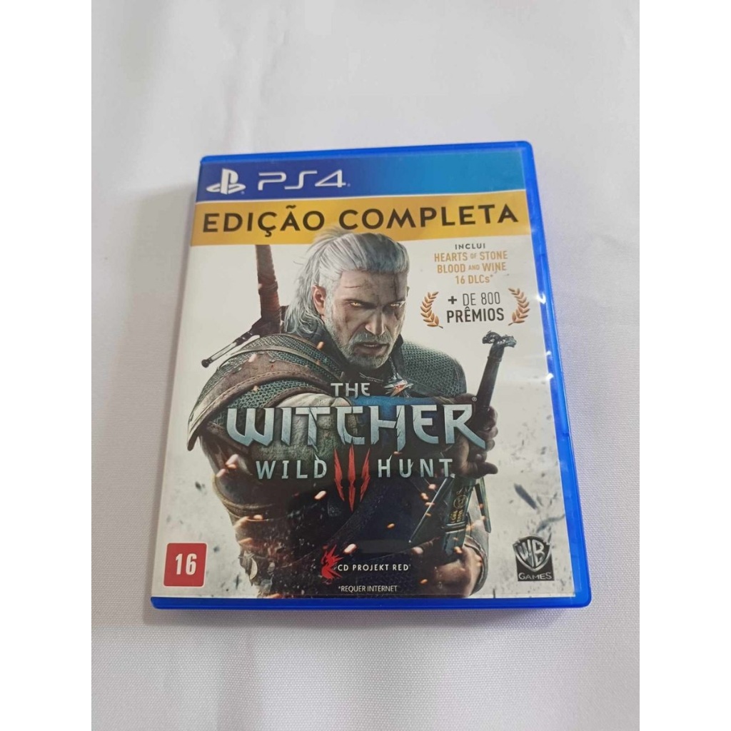 the witcher 3 edição completa ps4 mídia física | Shopee Brasil