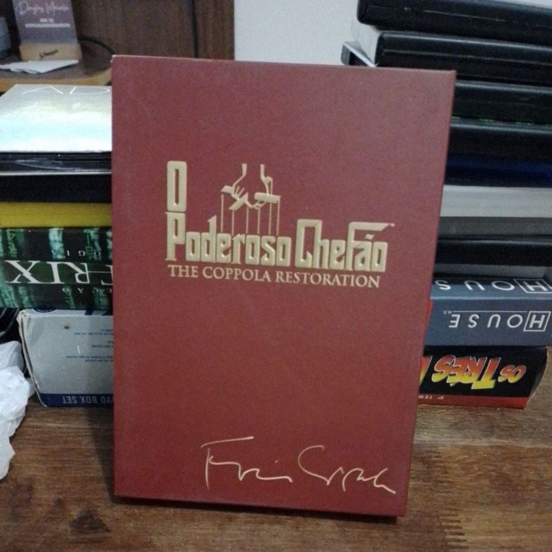 Box- O Poderoso Chefão- The Coppola Restoration- 3 Dvds | Shopee Brasil
