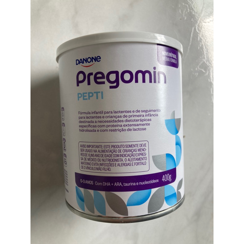 Fórmula Pregomin Pepti 400g - Danone | Shopee Brasil