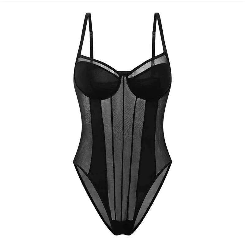 Body Feminino Com Bojo Pluz Size Sexy Fino Básico Casual Moda Feminina ...