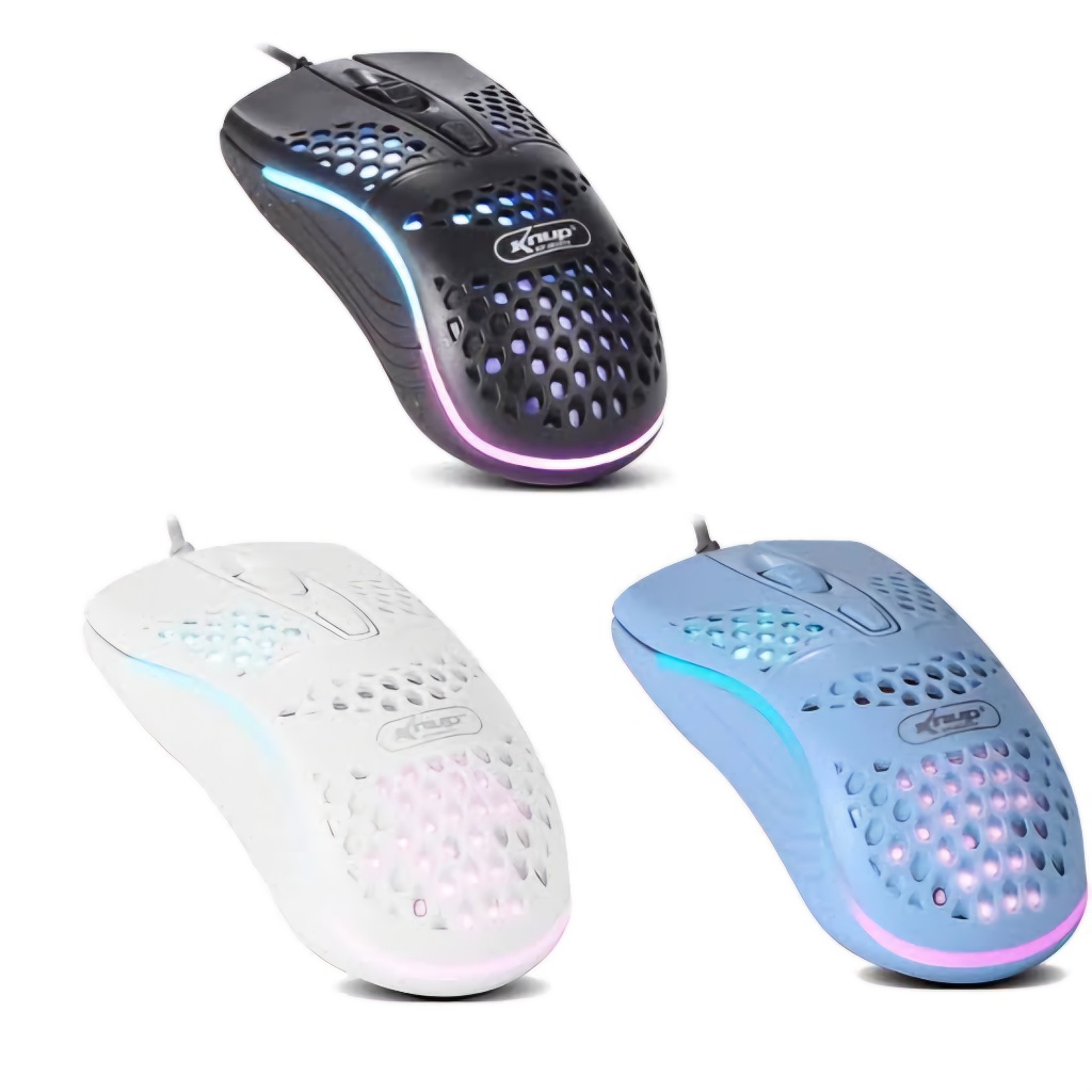 Mouse Gamer Usb Led Rgb Colmeia Com Dpi Ajustável Kpmu010 | Shopee Brasil