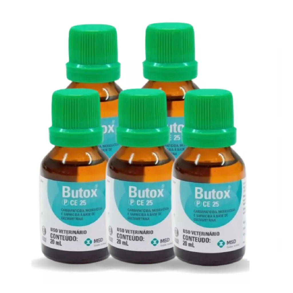 Butox P/ Matar Carrapato E Pulgas No Quintal Rápido Kit 5 Un | Shopee ...
