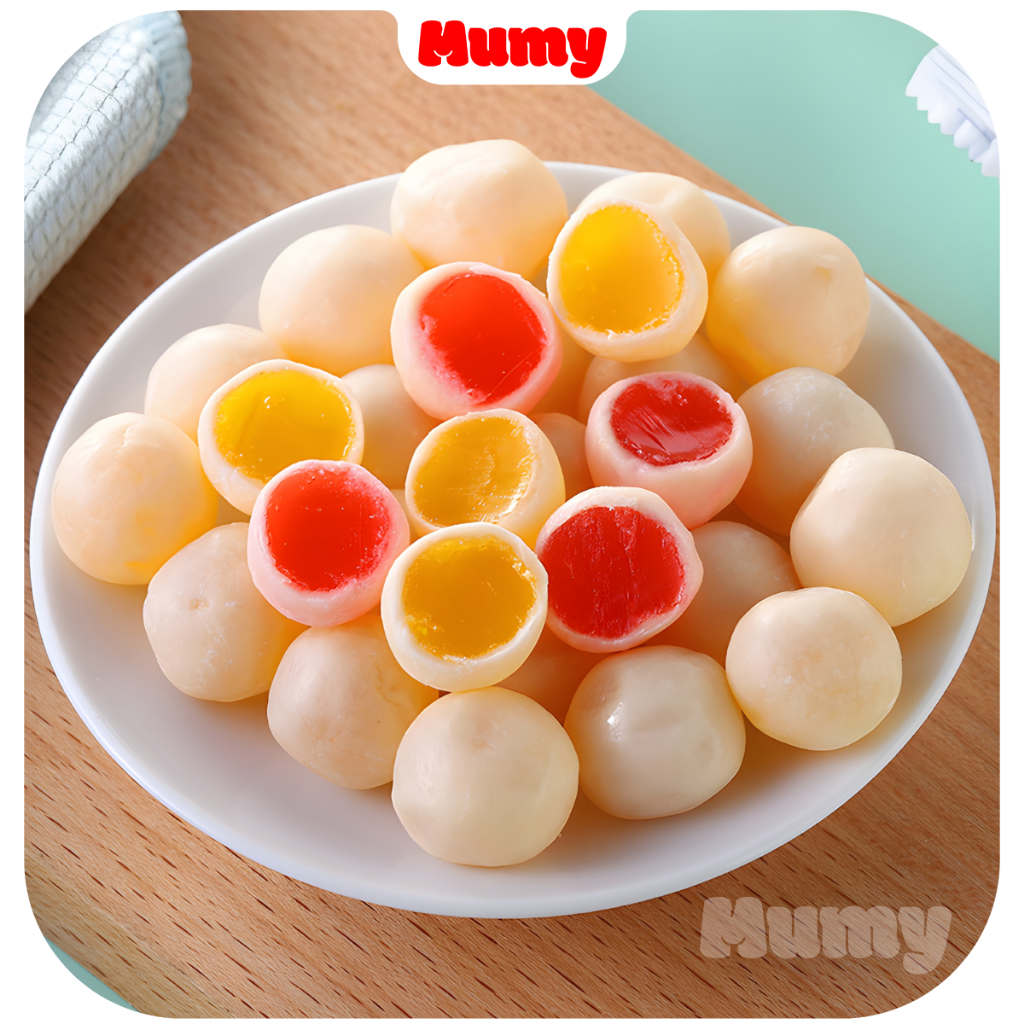 10 Balas com recheio de uva - doce zai zai importado da china sabor ...