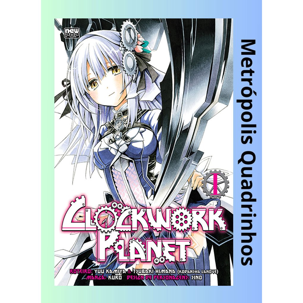 Mangá Clockwork Planet Volume 1 ( New Pop - 2023 ) Em Português - Lacrado | Shopee Brasil