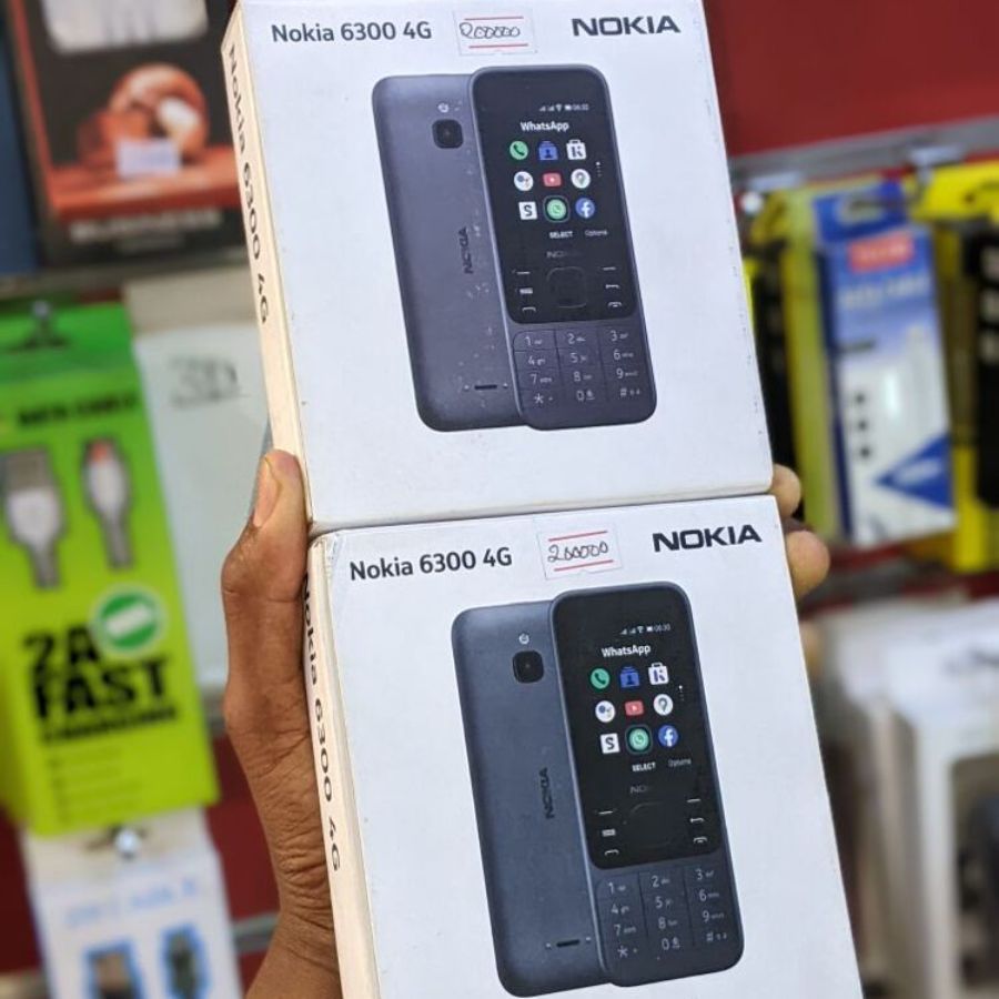 Celular Nokia 6300 4G - Wifi Whatsapp Facebook Youtube Google Maps Dual Chip Radio FM | Shopee ...