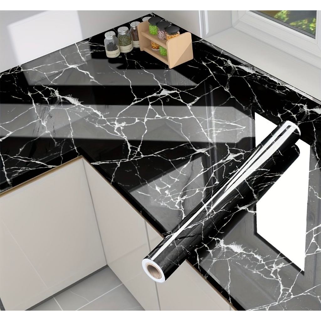 Adesivo Papel Parede Painel Autoadesivo Marmore Resistente a Agua/Óleo ...