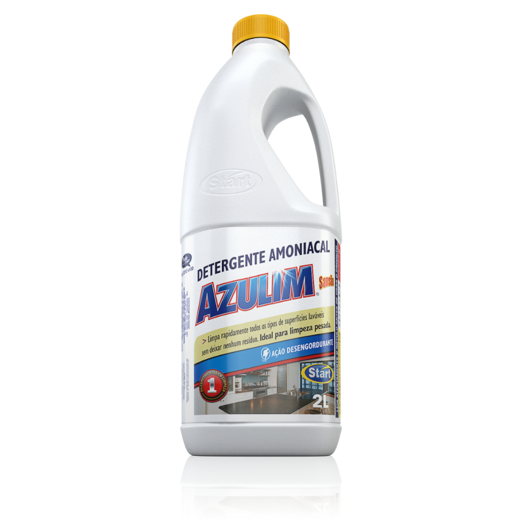 Detergente Amoniacal Azulim 2L - Start | Shopee Brasil