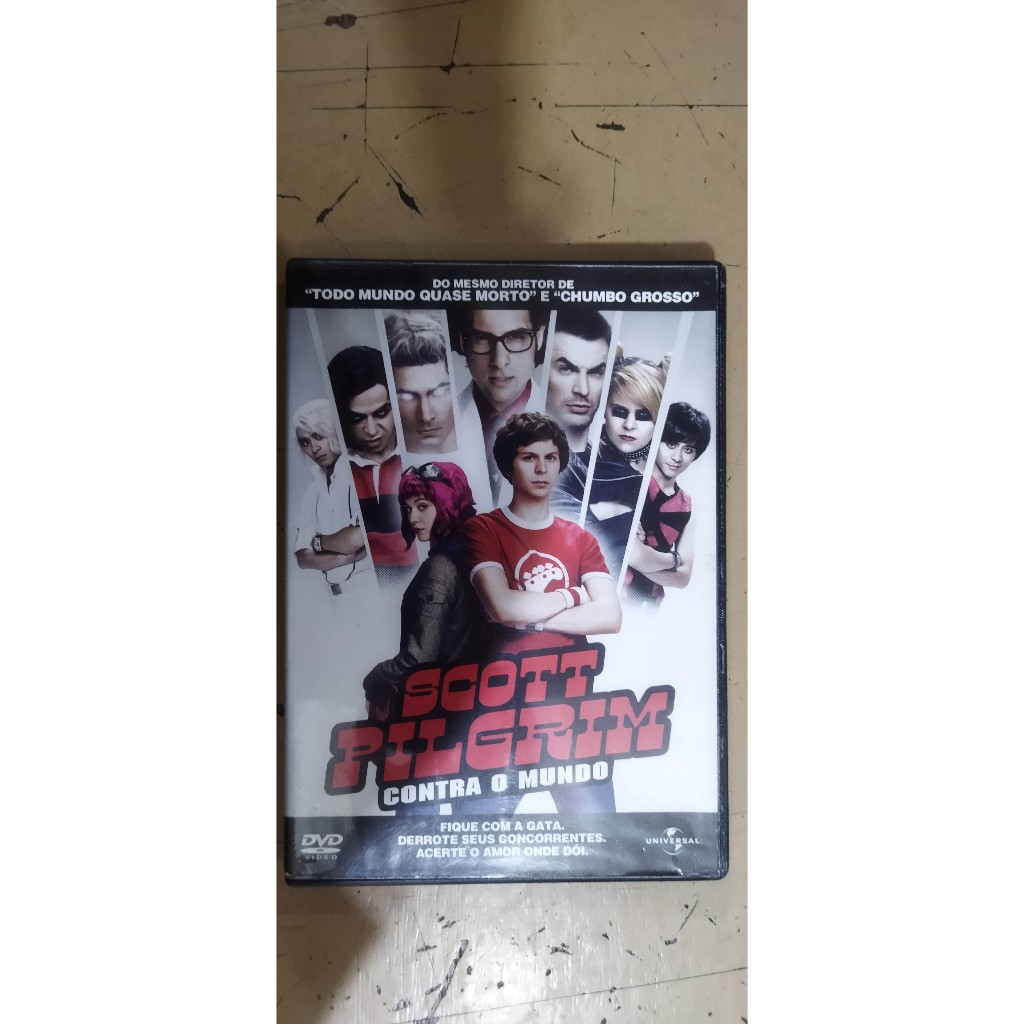 DVD Scott Pilgrim Contra o Mundo | Shopee Brasil