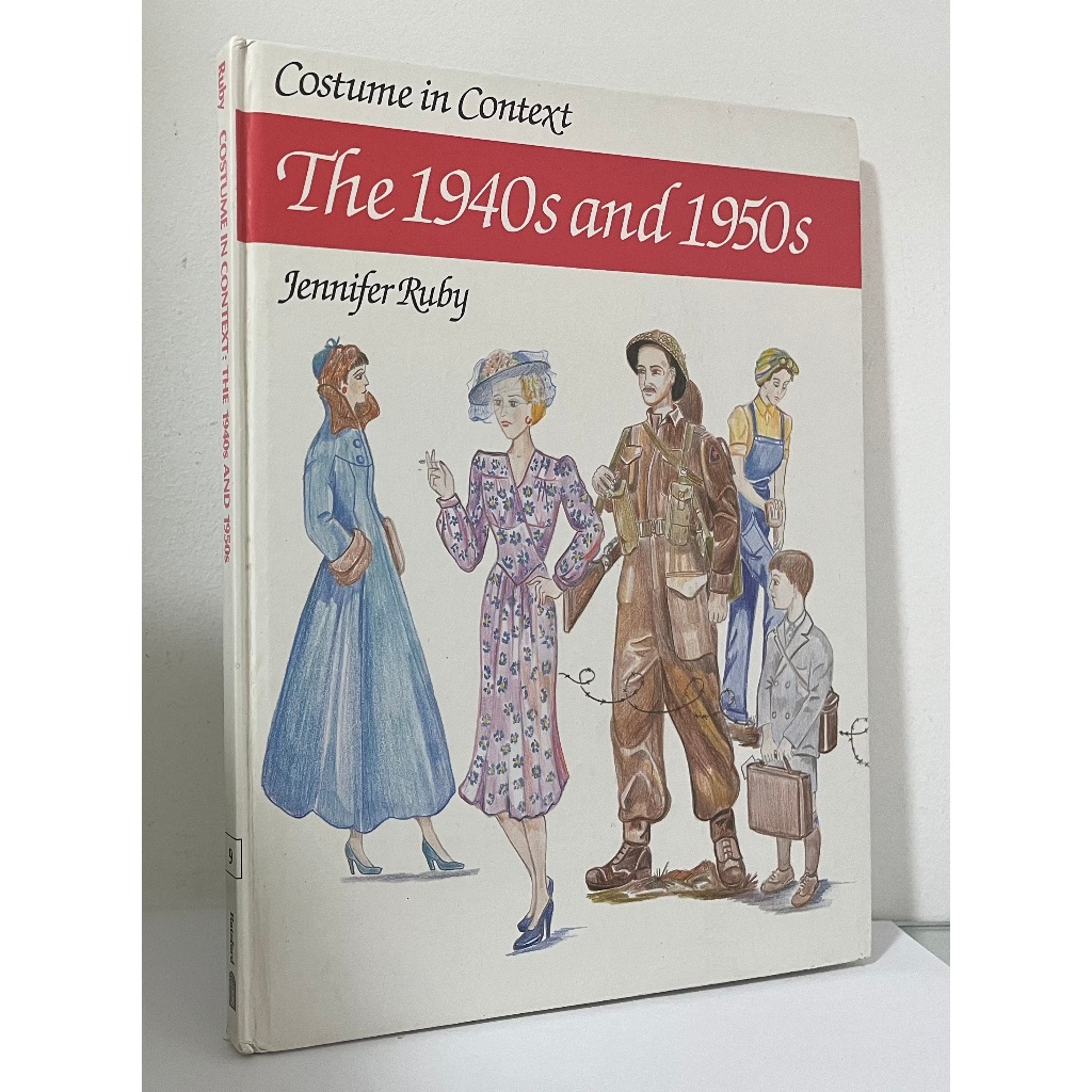 Livro: Costume in Context - the 1940s and 1950s -- Jennifer Ruby ...