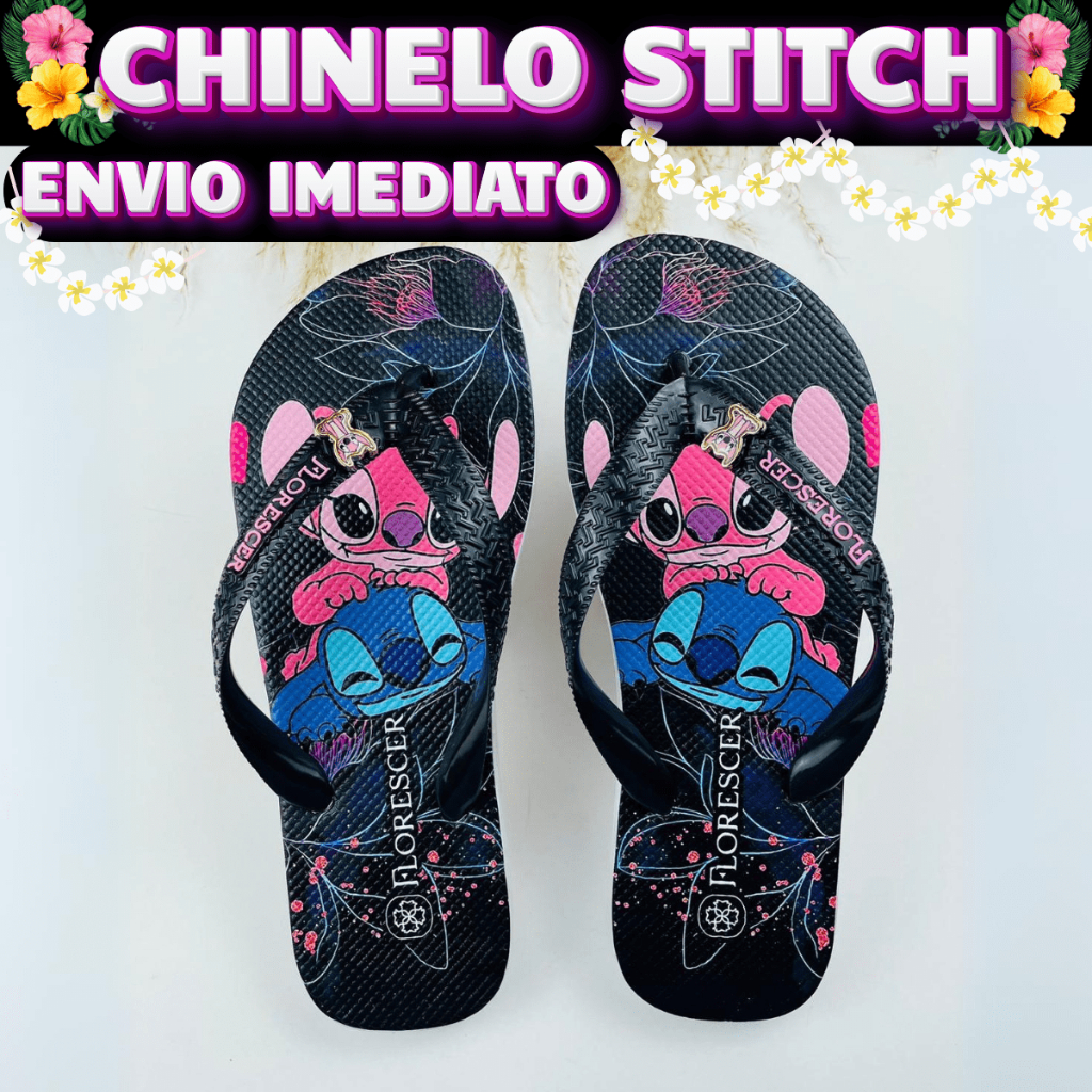 Chinelo Stitch Feminina | Shopee Brasil