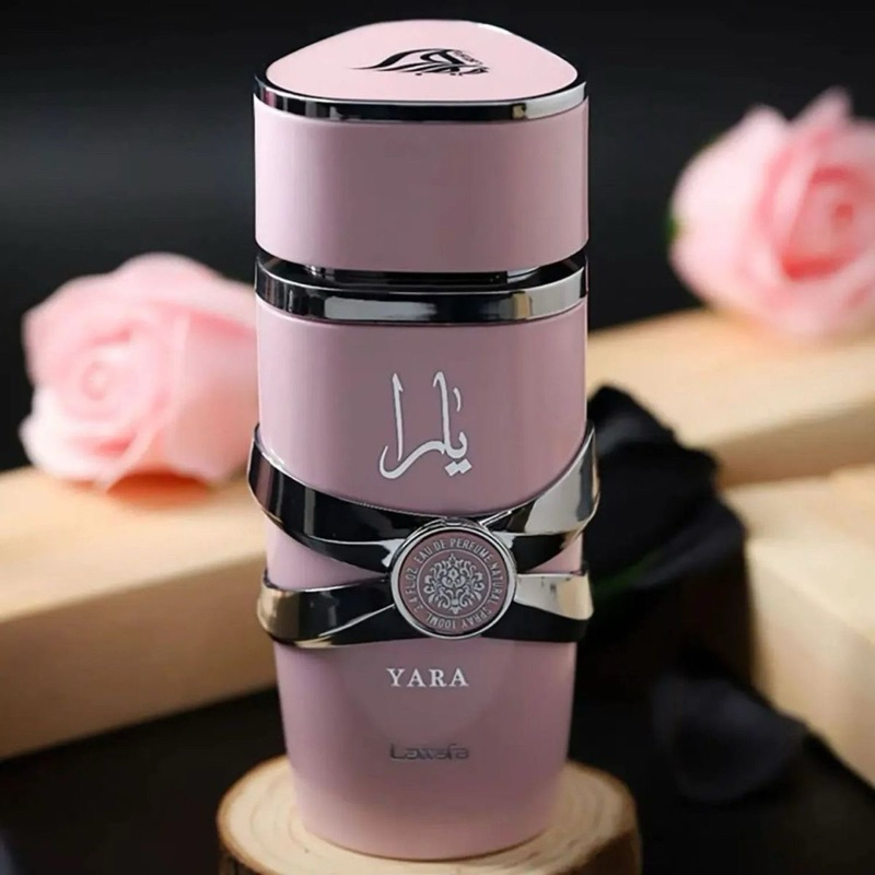 PERFUME ÁRABE FEMININO YARA ROSA LATTAFA 5ml | Shopee Brasil