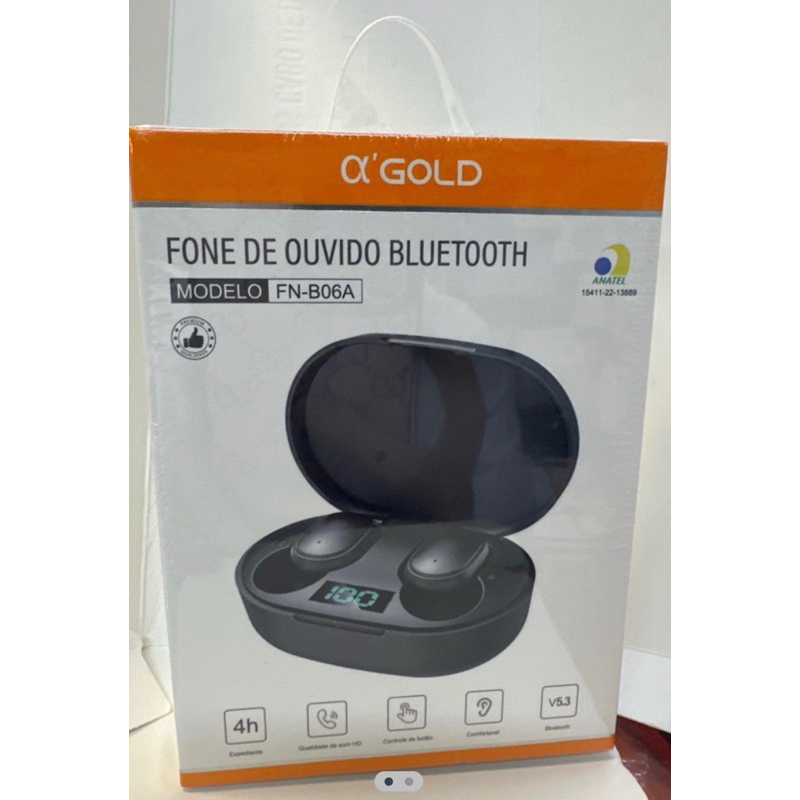 FN-B06A FONE Bluetooth Gold | Shopee Brasil
