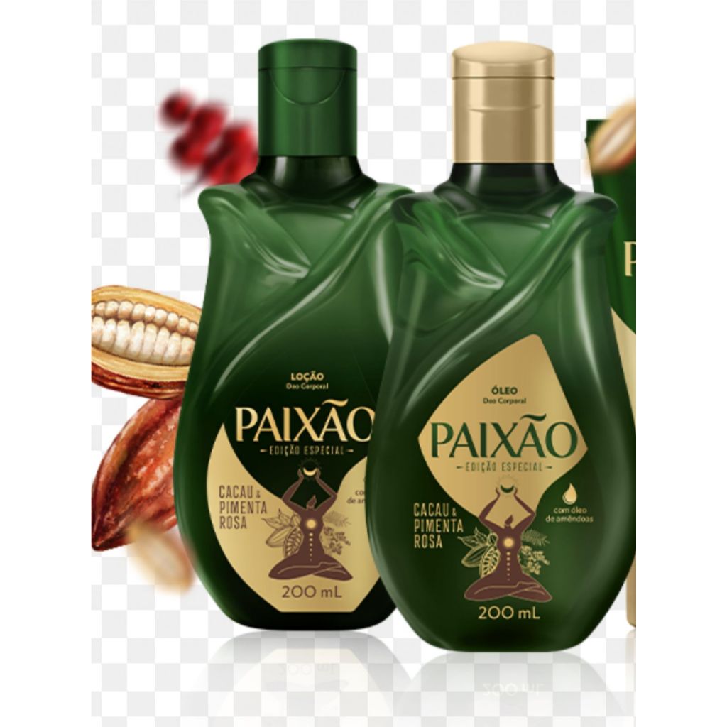 kit Óleo e Hidratante Corporal Paixão Cacau & Pimenta Rosa Feminino ...