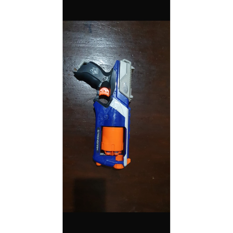 NERF N-STRIKE ELITE REVOLVER | Shopee Brasil