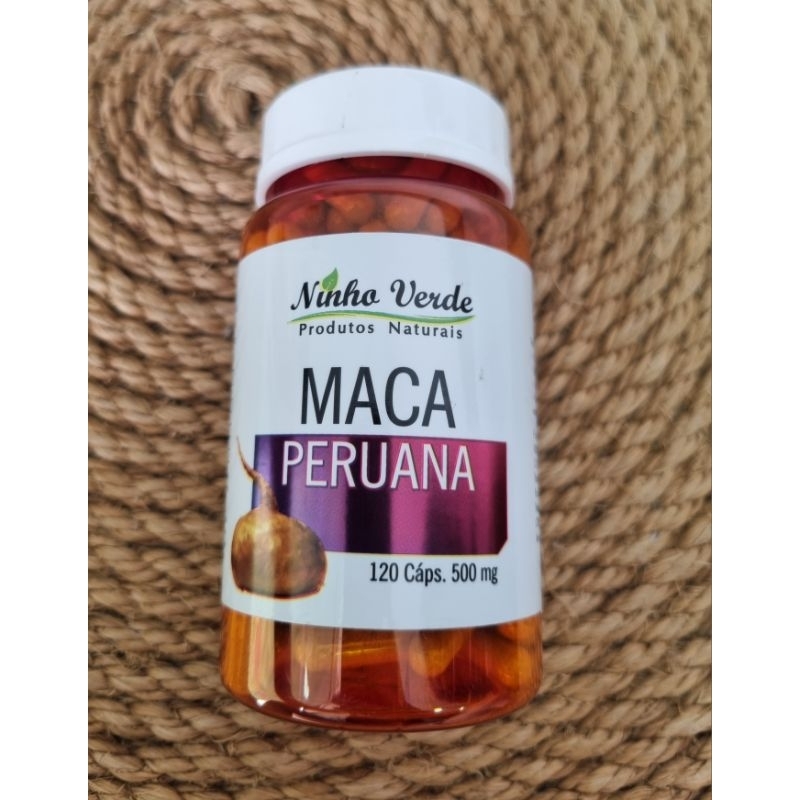 Maca peruana 120 cápsula 500 mg | Shopee Brasil