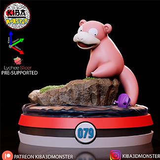 Action Figure - Pokémon - Slowpoke | Shopee Brasil