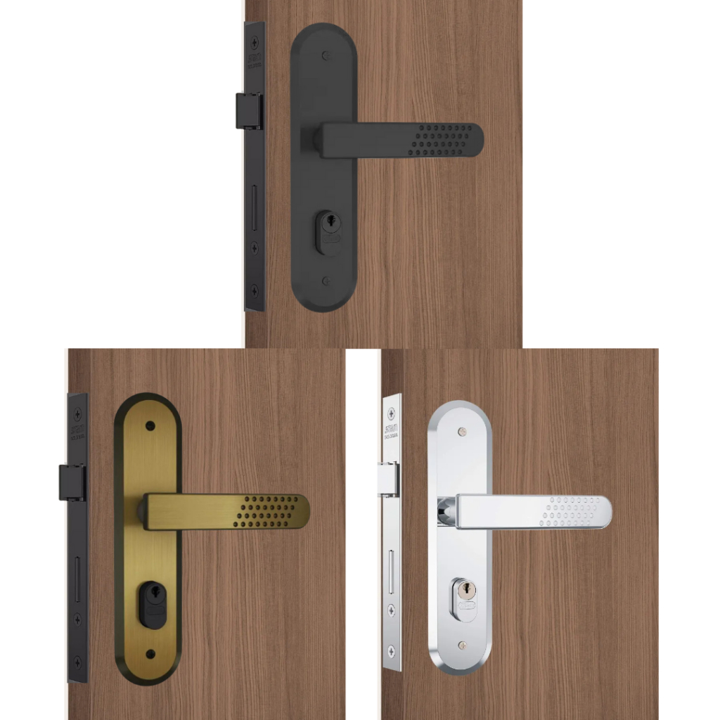 Fechadura Residencial para Porta de Madeira 1701/21 Stam | Shopee Brasil