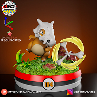 Action Figure - Pokémon - Cubone | Shopee Brasil