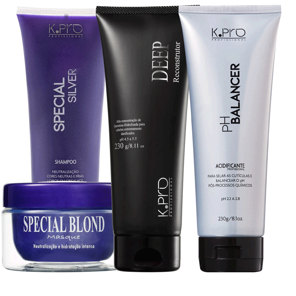 Kpro Sh Silver, Ph Balancer, Deep, Masc Blond | Shopee Brasil