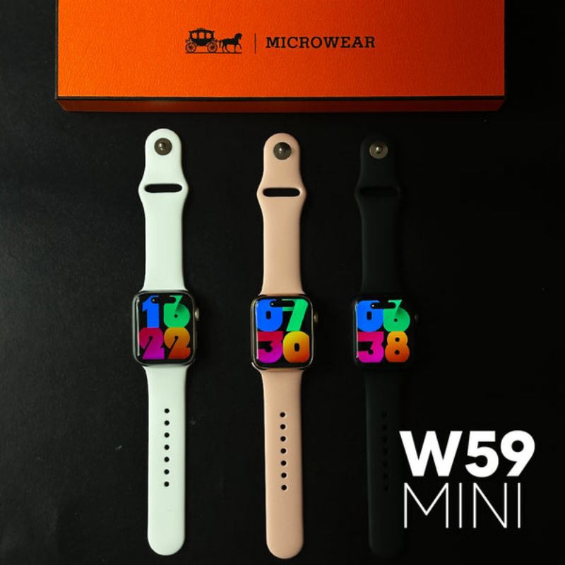 Smartwatch W59 Mini Watch9 Mini Relógio Inteligente Original 41mm ...
