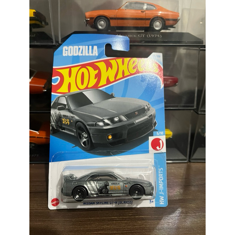 Nissan Skyline R33 Godzilla HotWheels | Shopee Brasil